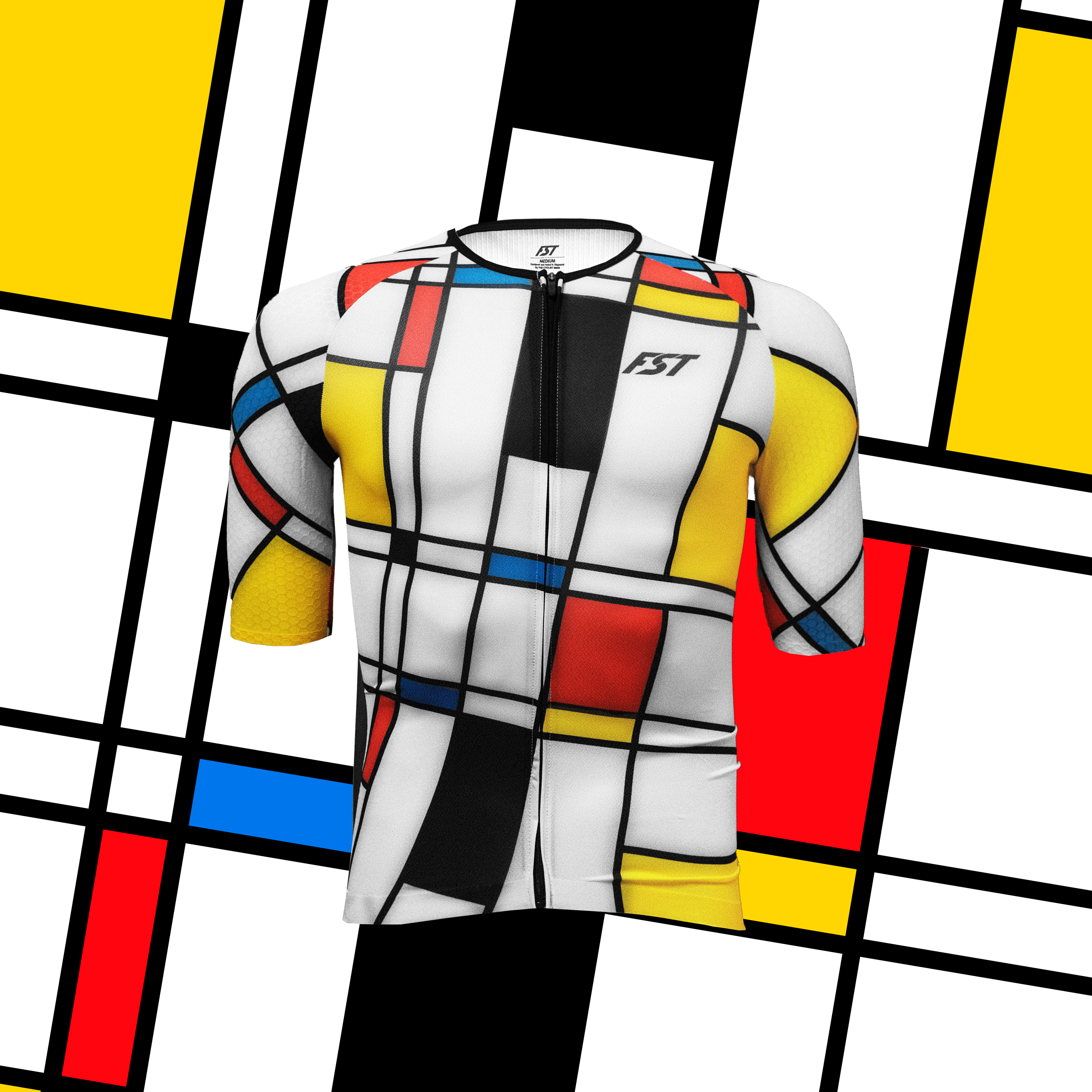 Mondrian FST Race Jersey – The Cyclist Mess