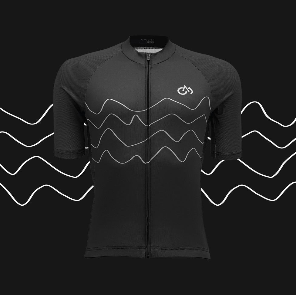 Ash Wave Pro Edition Jersey – The Cyclist Mess