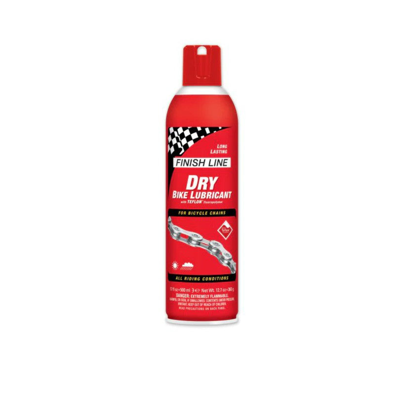 Finish Line Teflon Dry Lube 6oz Aerosol Spray – The Cyclist Mess