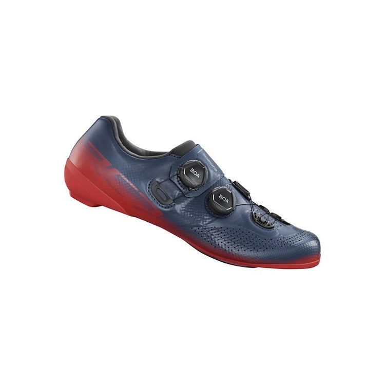 Shimano SH-RC702 Wide - Red/Blue – The Cyclist Mess